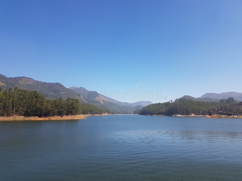 Munnar River Landscape View Stock Image - Image of landscape, view ...