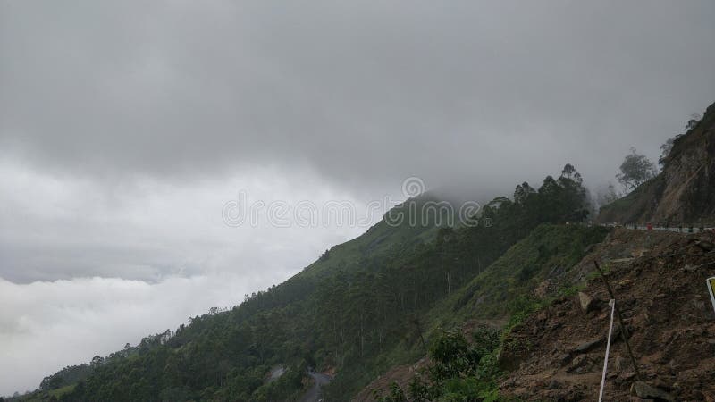 Munnar S Highest Peak View - Landscape, Kerala Stock Photo - Image of ...