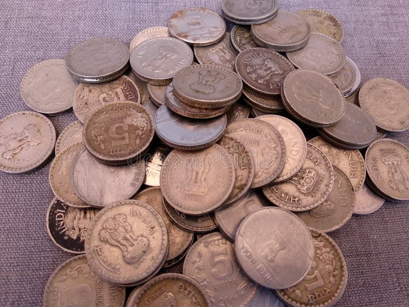 Munt stock foto. Image of munt, indisch, muntstukken - 108509402