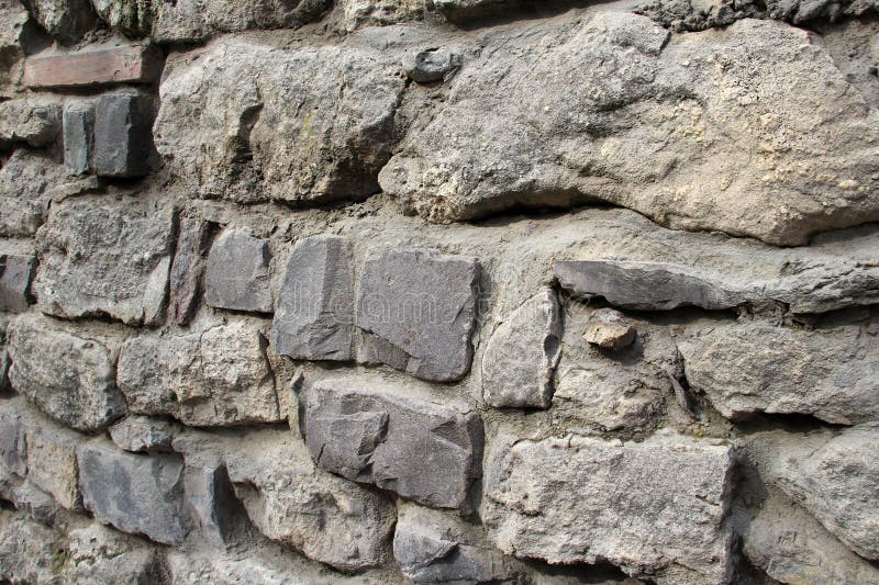 Mur Ancien Construit En Pierre Naturelle Photo stock - Image du usine ...
