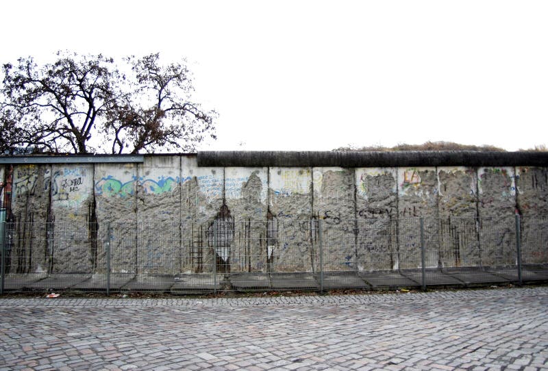 Mur de Berlin photo éditorial. Image of socialisme, patriotisme - 1004806