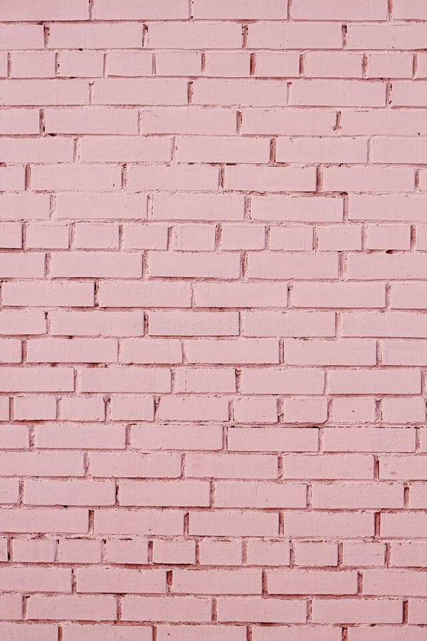 Mur De Briques Rose Avec La Peinture Minable Image stock - Image du ...