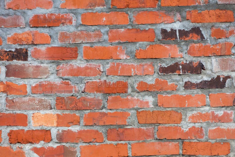 Mur de briques rouge image stock. Image du cement, copie - 56415143