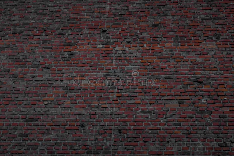 Mur Fort Fait De Briques Cuites Au Four Photo stock - Image du bloc ...