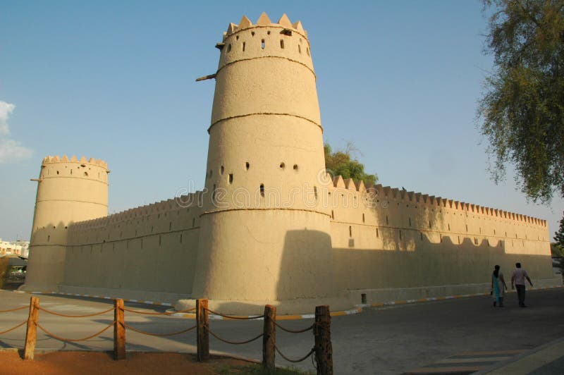 Murabba a Fort, City of Al Ain Stock Photo - Image of castle ...