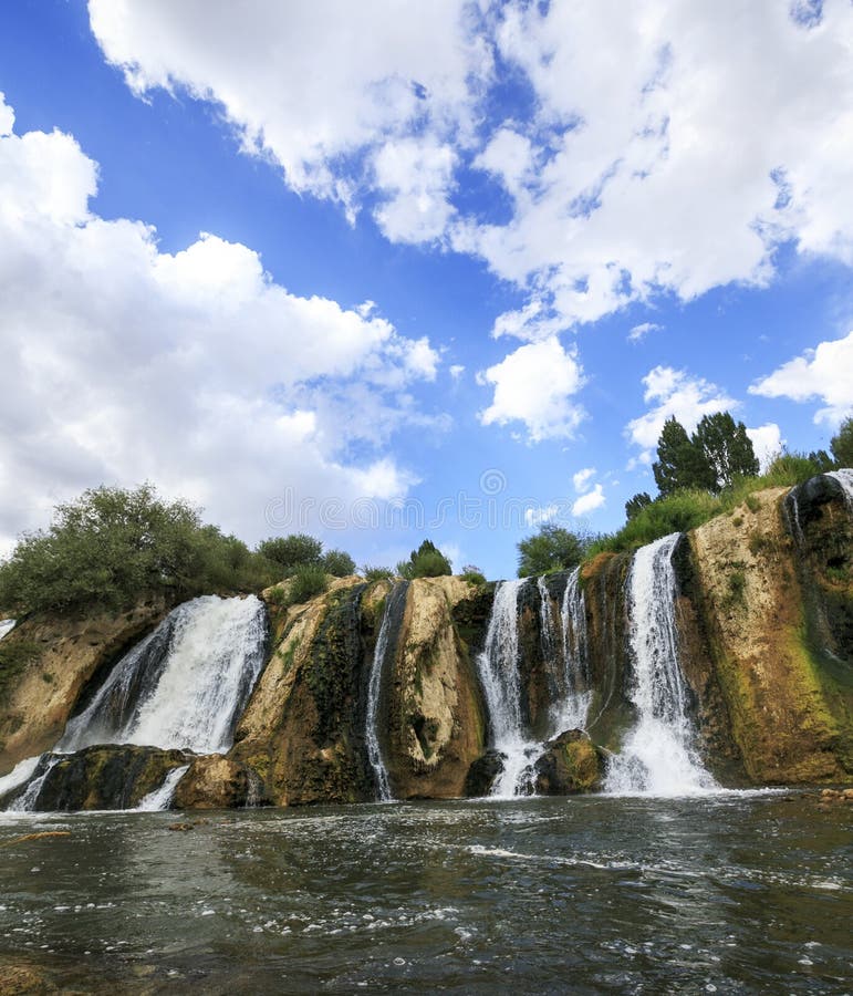 Muradiye Waterfall in Van, Turkey Stock Photo - Image of nature, tree ...
