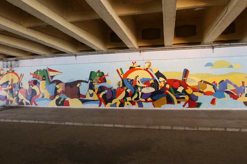 Mural editorial photo. Image of colorful, paint, imagination - 6972426