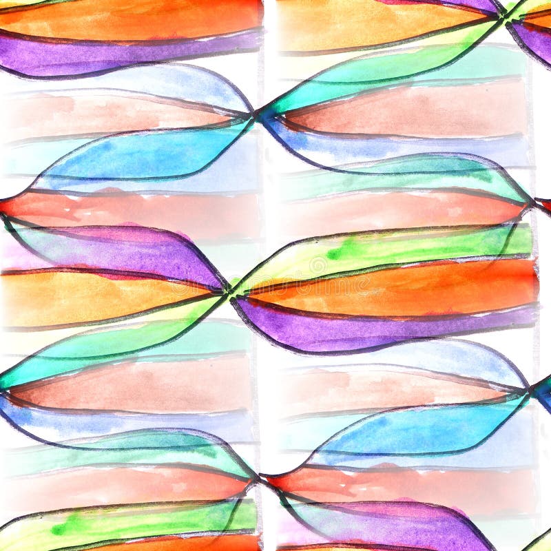 Mural Colored Lines Background Seamless Pattern Background Tex Stock ...