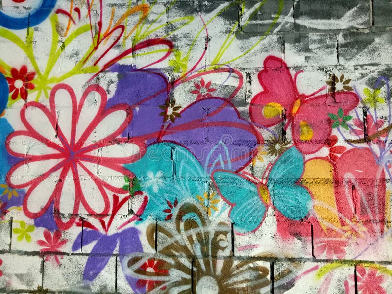 Mural Colorido De La Pintada Foto editorial - Imagen de tailandia ...