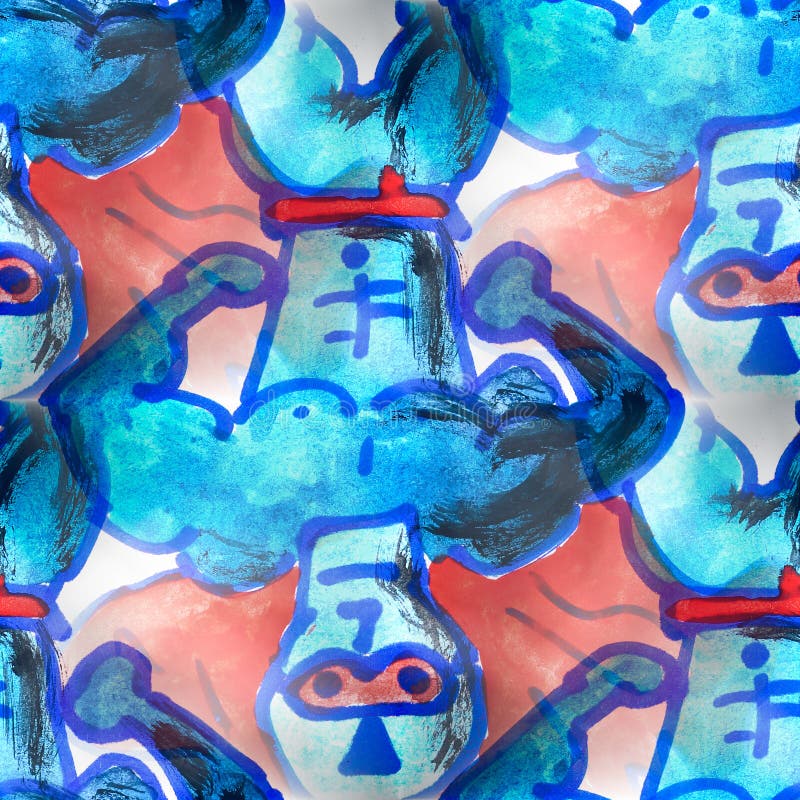 Mural Seamless Batman Pattern Background Texture Stock Illustration ...