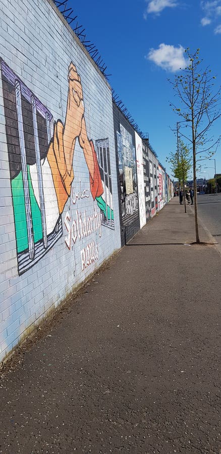 Mural wall editorial stock photo. Image of ireland, mural - 115620873