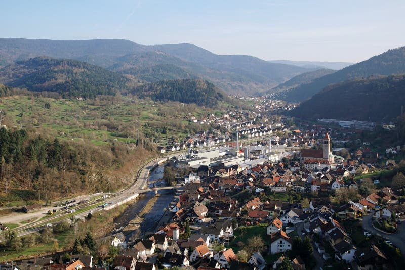 Murg valley stock image. Image of hills, point, obertsrot - 89339067