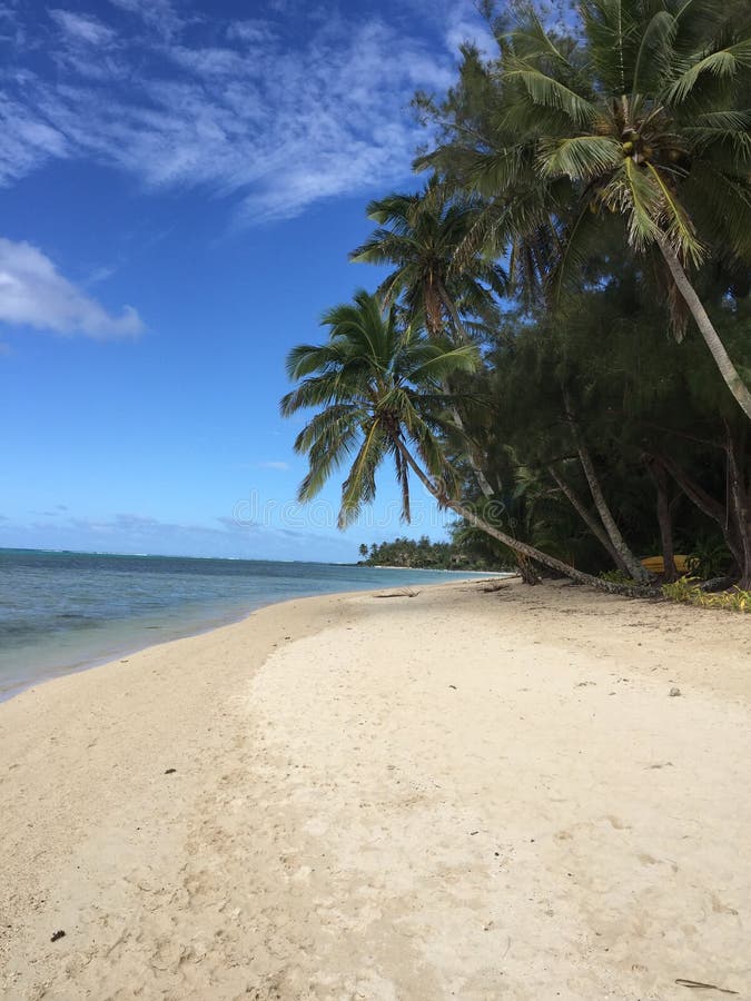 Muri beach stock image. Image of muri, sand, beach, rarotonga - 85825787