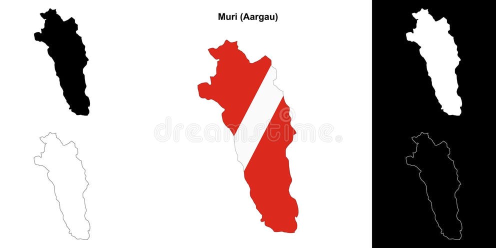 Muri Outline Map Stock Illustrations – 100 Muri Outline Map Stock ...