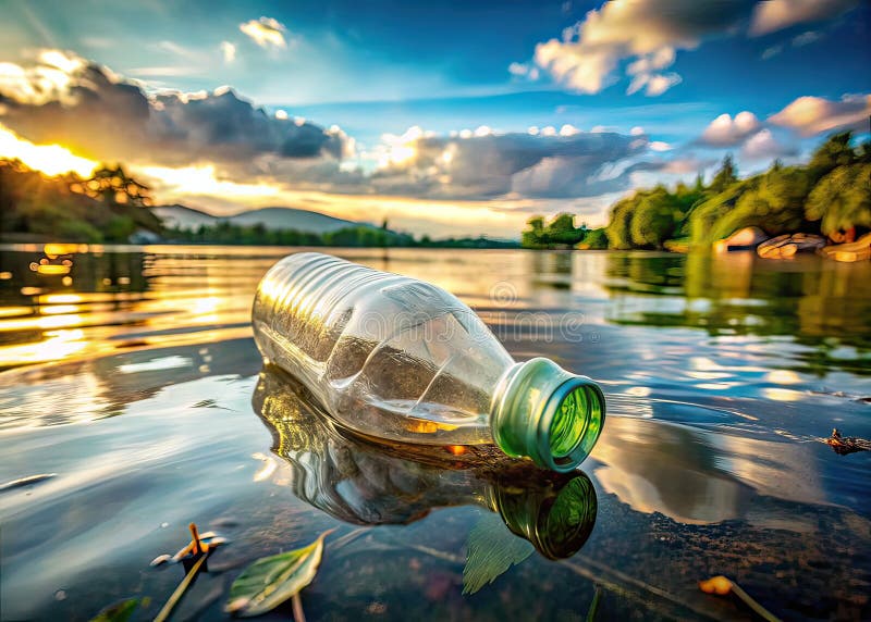 A Murky Reflection of Our Actions Plastic Bottle Pollution and the ...