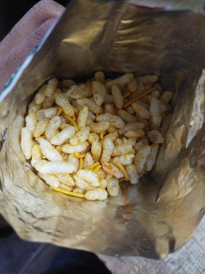 Murmure Mix Bhel in the Packet. Stock Photo - Image of puri, famous ...