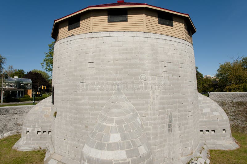 Murney Tower - Kingston - Canada Stock Image - Image of canal, rideau ...