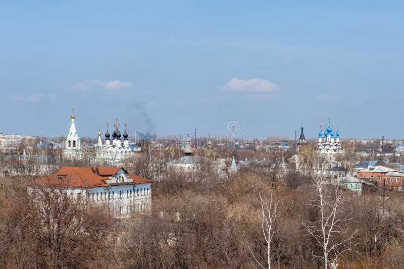 Murom. Top View. Spring Cityscape. Stock Photo - Image of church ...