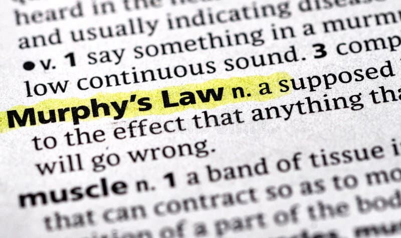 Murphys law stock image. Image of quote, effect, murphys - 269948661