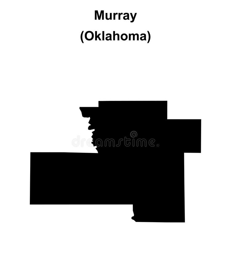 Murray outline map stock vector. Illustration of contour - 361752996