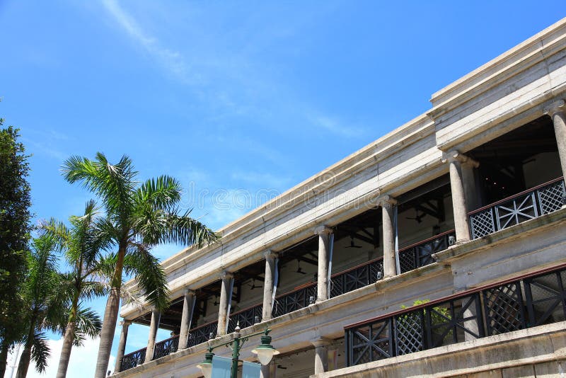 Murray House in Stanley, Hong Kong Stock Photo - Image of idyllic ...