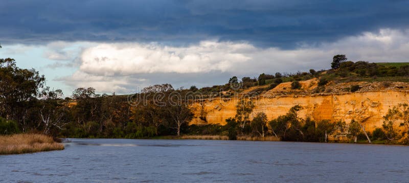 The Murray River, a Famous River System in Australia Stock Image ...