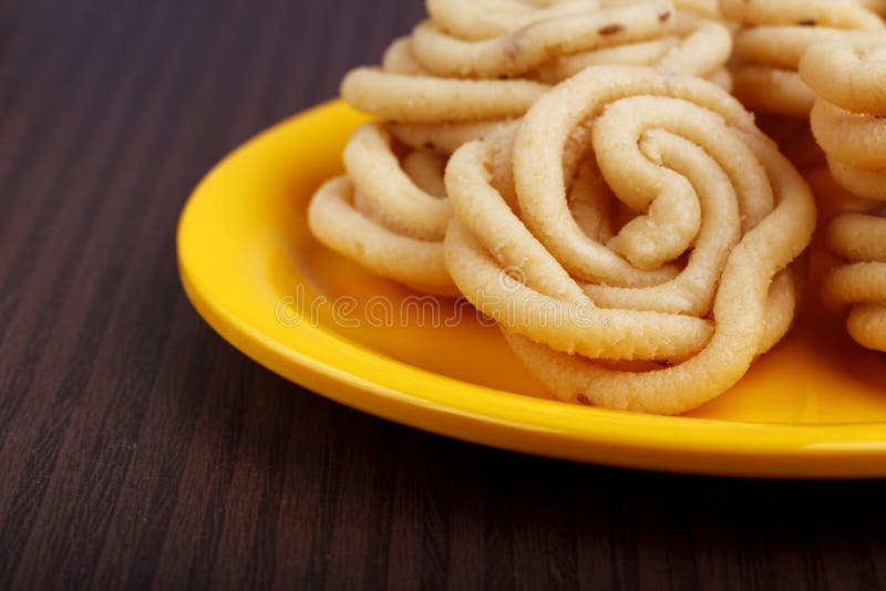 Murukku Is A Savoury Snack From India Stock Photo - Image of tradition ...