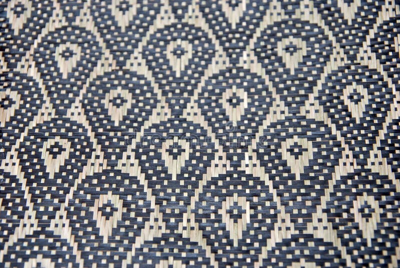 Murut woven mat pattern stock image. Image of sabah, skills - 44621309