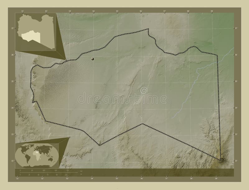 Murzuq, Libya. Wiki. Capital Stock Illustration - Illustration of ...