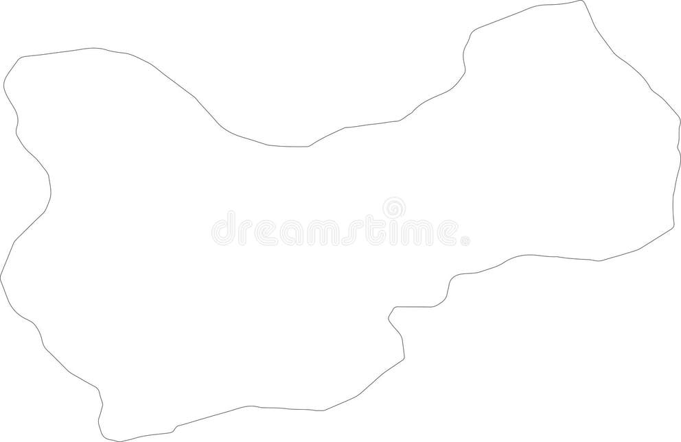 Mus Turkey outline map stock vector. Illustration of border - 317465977