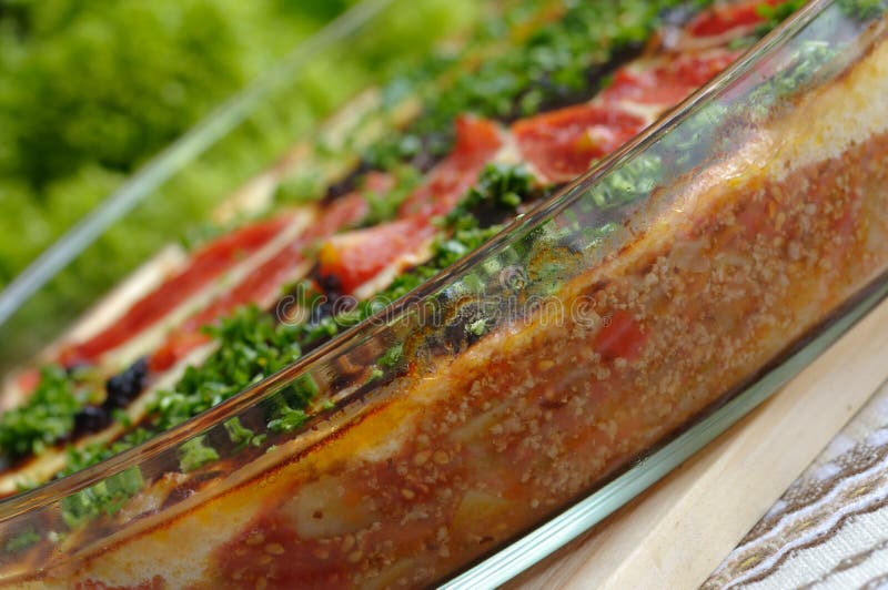 Musaka stock photo. Image of mousakas, musaqqa, food - 12622094