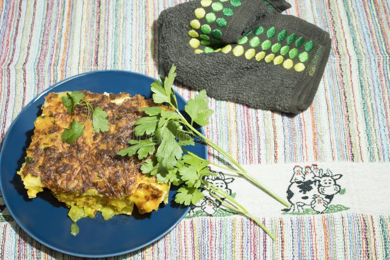 Musaka-bulgarian Traditional Dish. Stock Photo - Image of home, food ...