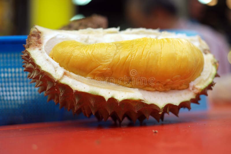 Musang King Durian of Malaysia Stock Image - Image of exotic, sharp ...