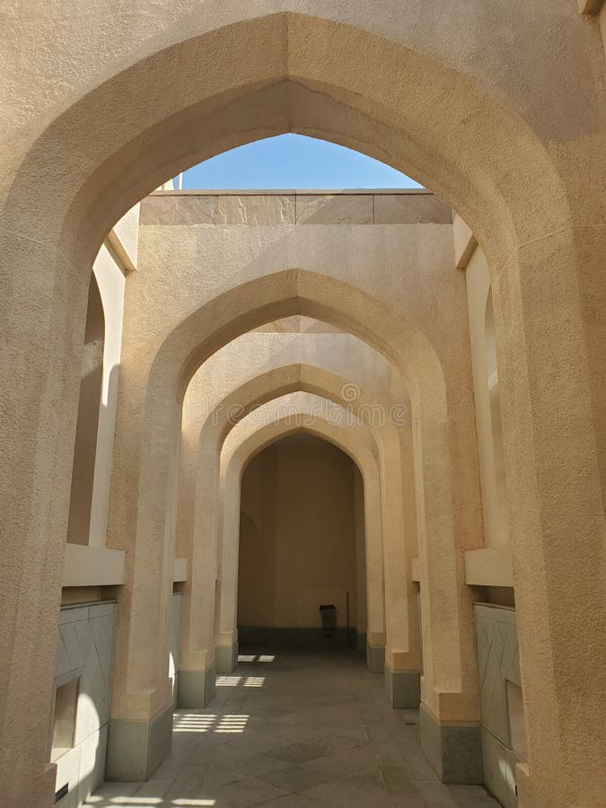 Muscat gate museum , Oman stock photo. Image of temple - 239255318