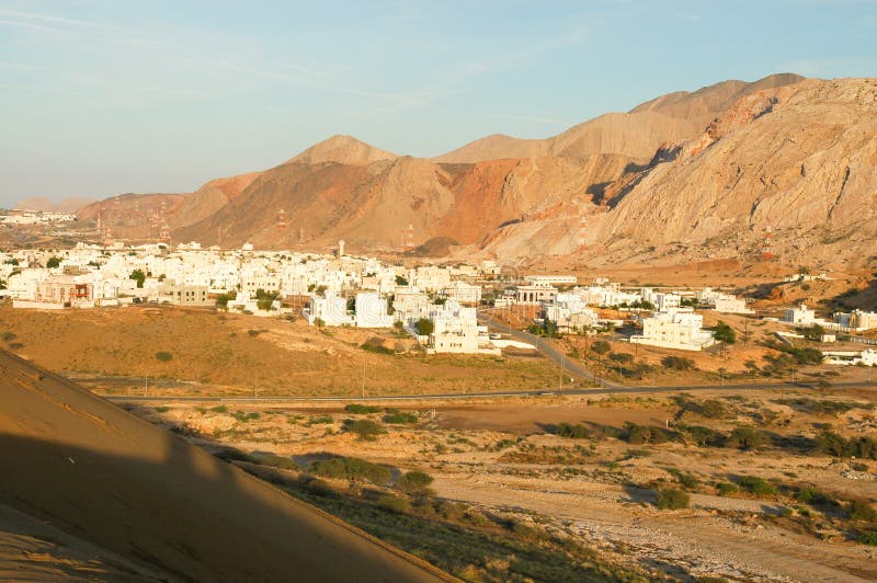 Muscat mountains stock photo. Image of east, background - 184250438