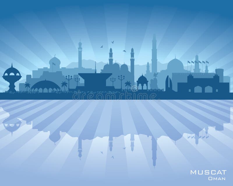 Muscat Skyline Stock Illustrations – 107 Muscat Skyline Stock ...
