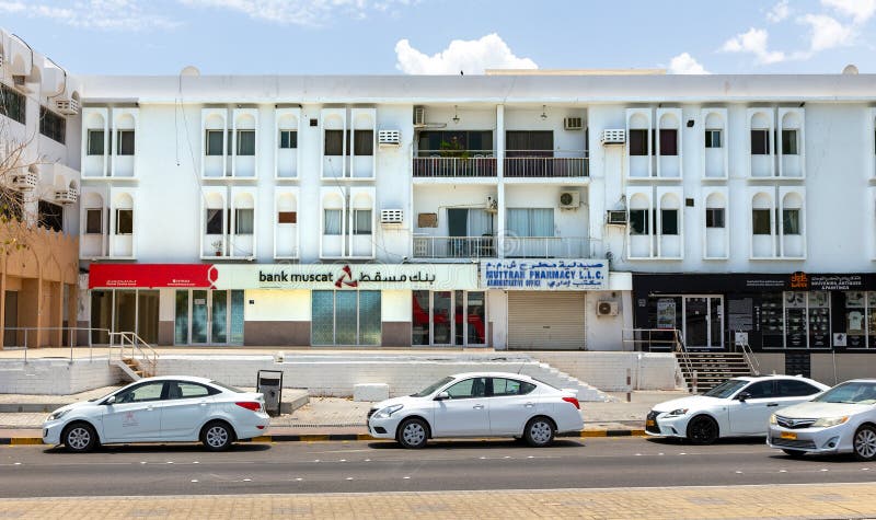 Building of the National Bank Muscat. Sultanate of Oman Editorial ...