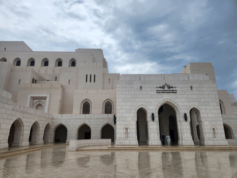 Muscat Royal Opera House, Oman Stock Image - Image of basilica, arch ...