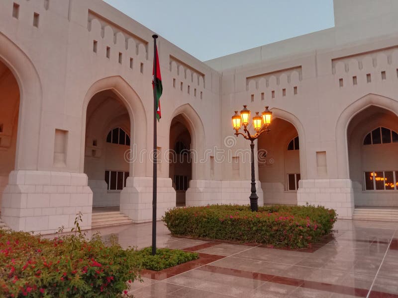Muscat Town Architecture, Oman Stock Photo - Image of arcit, hacienda ...