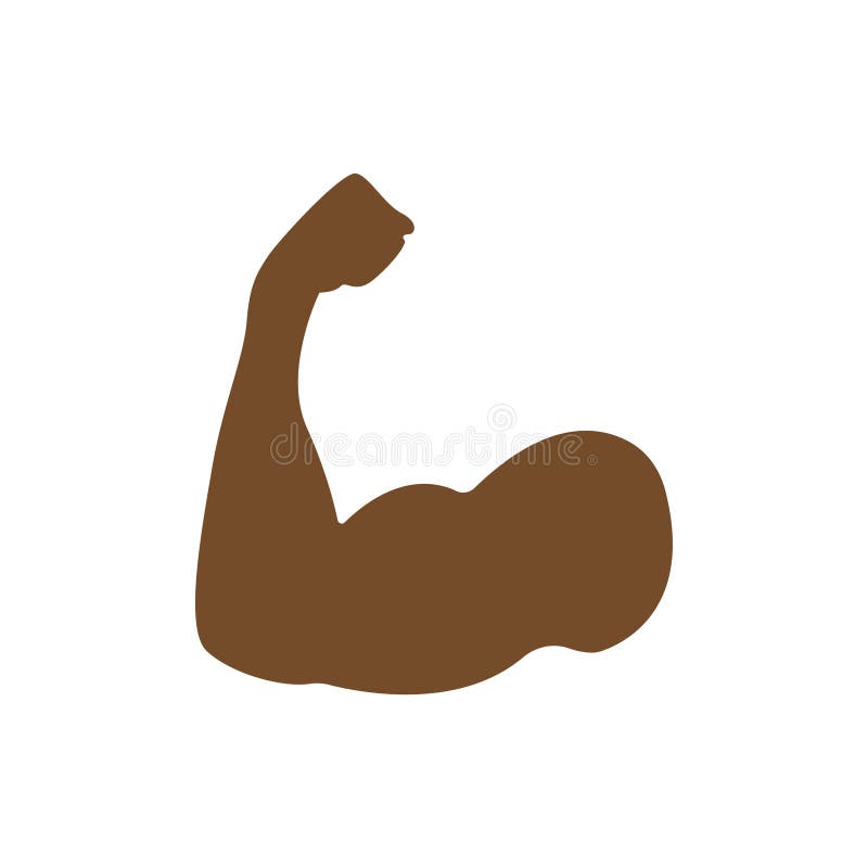 Muscle Arm Icon Design Template Vector Isolated Illustration Stock ...