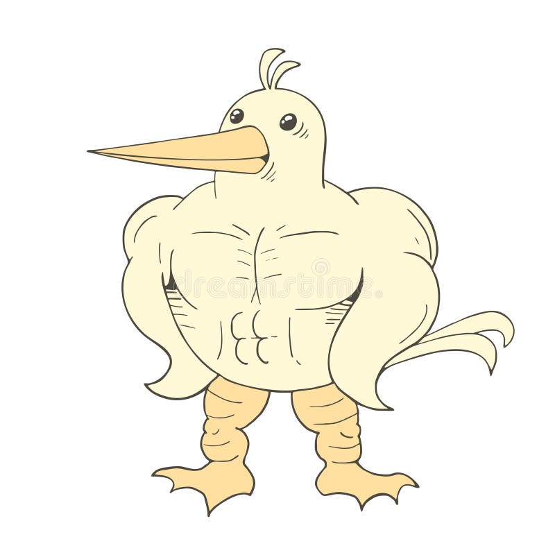 Angry Bird Muscle Stock Illustrations – 110 Angry Bird Muscle Stock ...