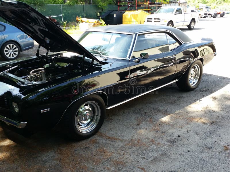 Muscle car editorial image. Image of restored, v8power - 54127705