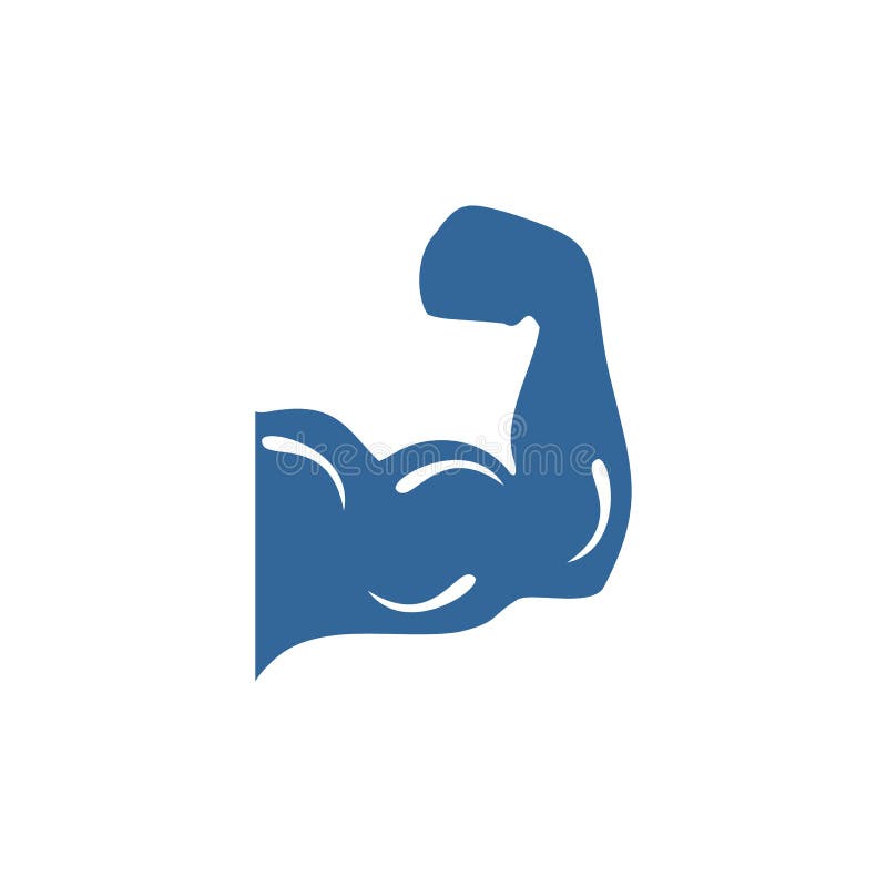 Muscle Icon Vector Design Symbol Stock Vector - Illustration of ...