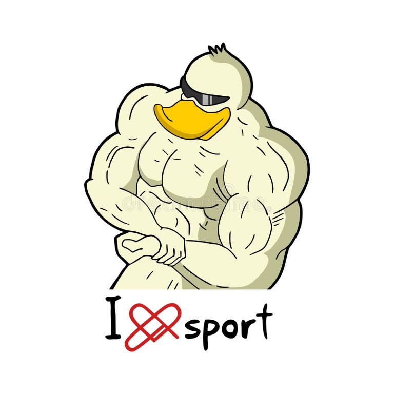 Muscle Duck Stock Illustrations – 129 Muscle Duck Stock Illustrations ...