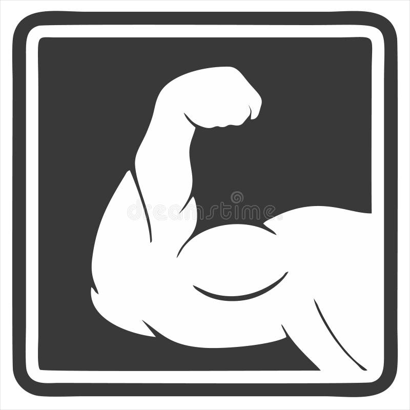 Muscle Icon, Muscle Icon Eps10, Muscle Icon Vector, Muscle Icon Eps ...