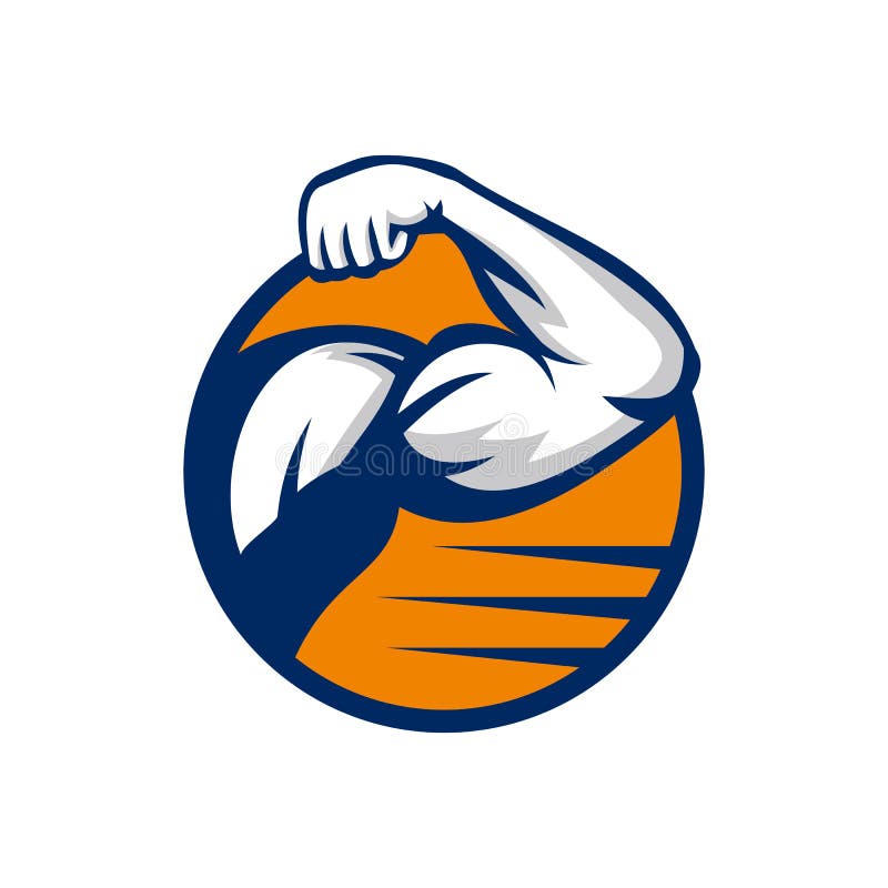 Muscle Logo , Athletic Logo Vector Stock Illustration - Illustration of ...