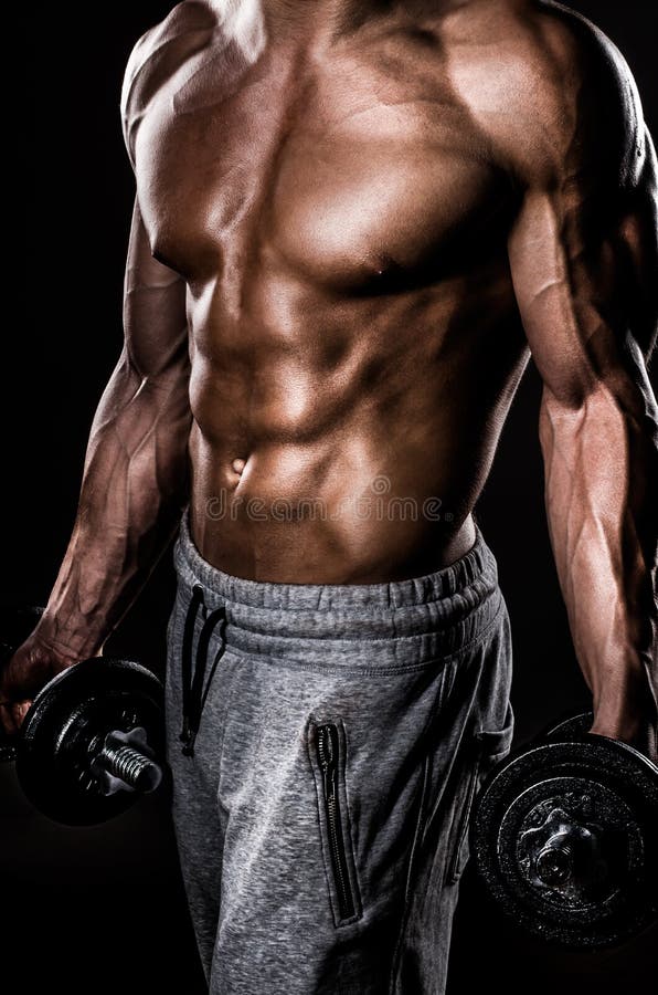 Muscle male chest stock photo. Image of health, attractive - 52431300