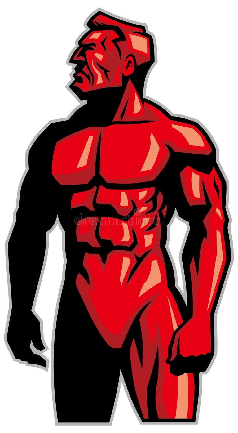 Cartoon Muscle Man Stock Illustrations – 22,557 Cartoon Muscle Man ...