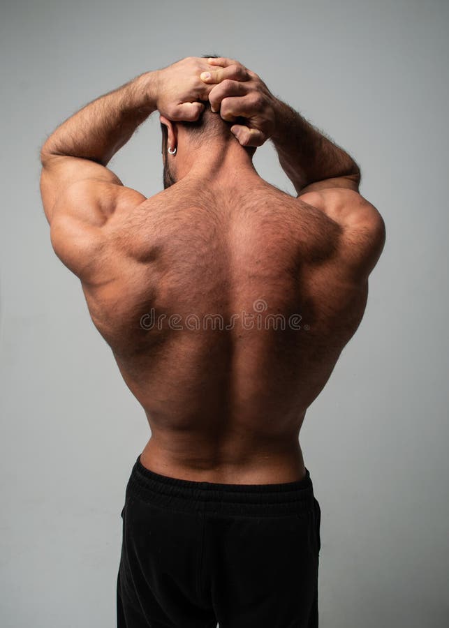 Muscled Male Model Konstantin Kamynin Stock Photo - Image of muscular ...