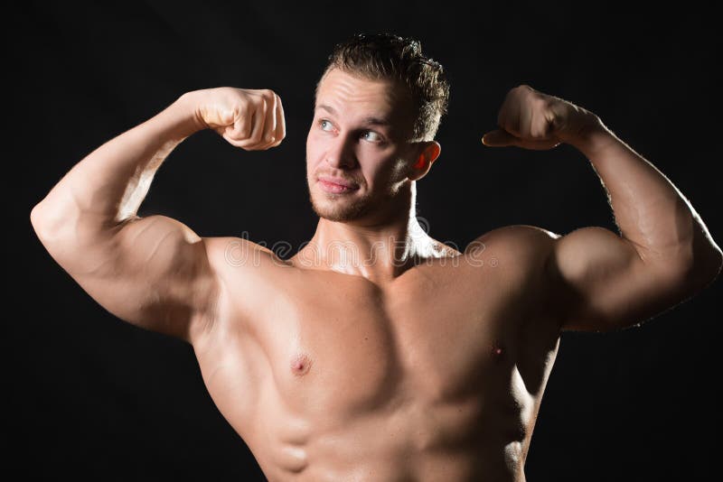 Muscled male model stock image. Image of macho, health - 37113221